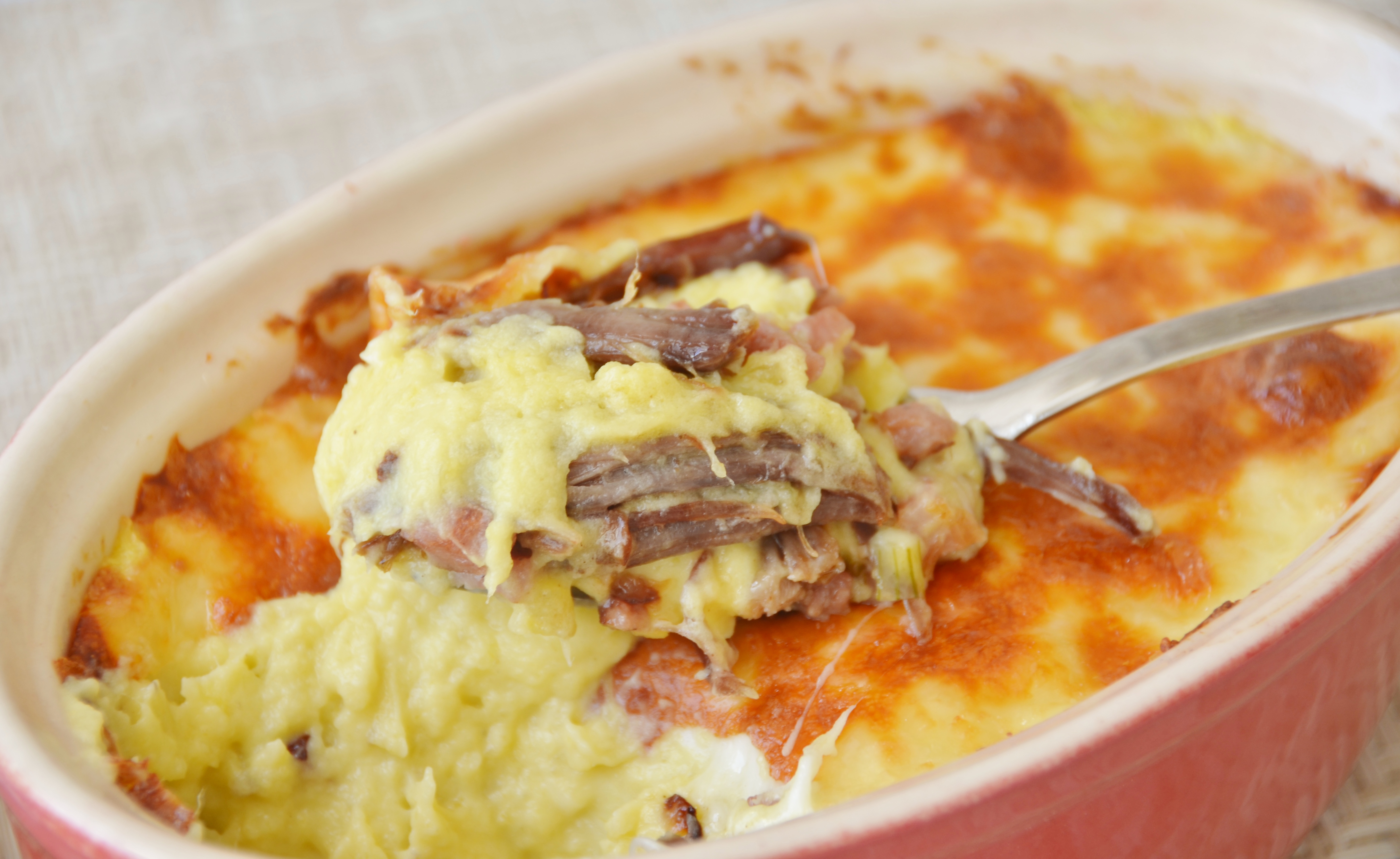 Receita de Escondidinho de carne seca - Pilotando Fogão